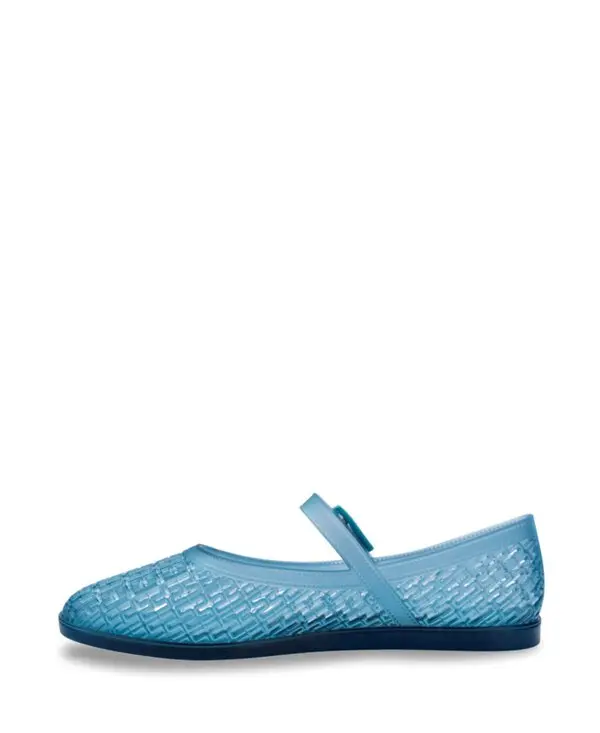 Melissa Harper Ballerinas - Transparent Blue