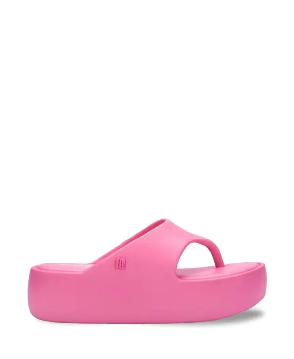 Melissa Free Thong Platform Sandals - Pink