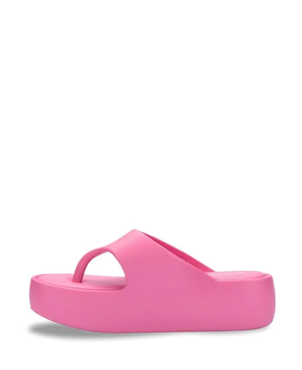 Melissa Free Thong Platform Sandals - Pink
