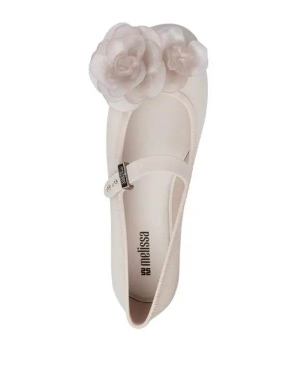 Melissa Soft Petals Ballerinas - Beige