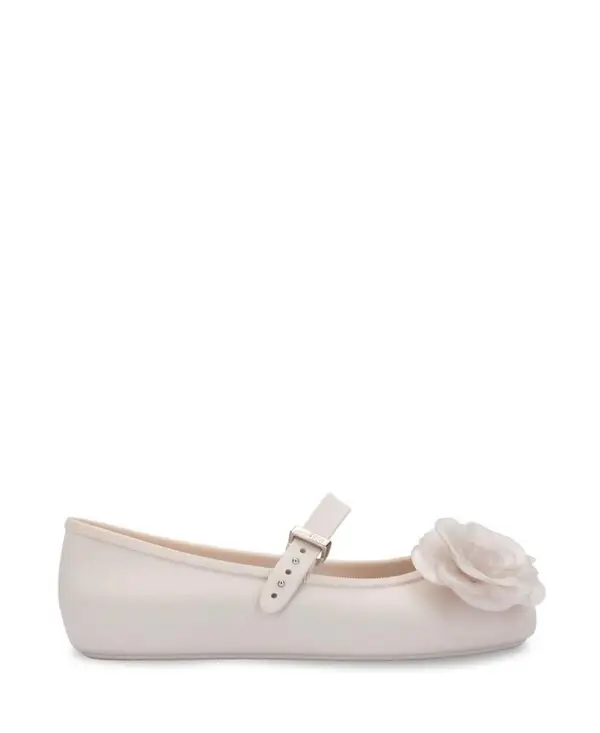 Melissa Soft Petals Ballerinas - Beige
