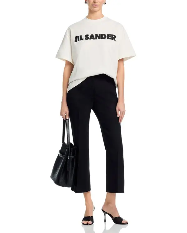 JIL SANDER Oversized Logo Tee