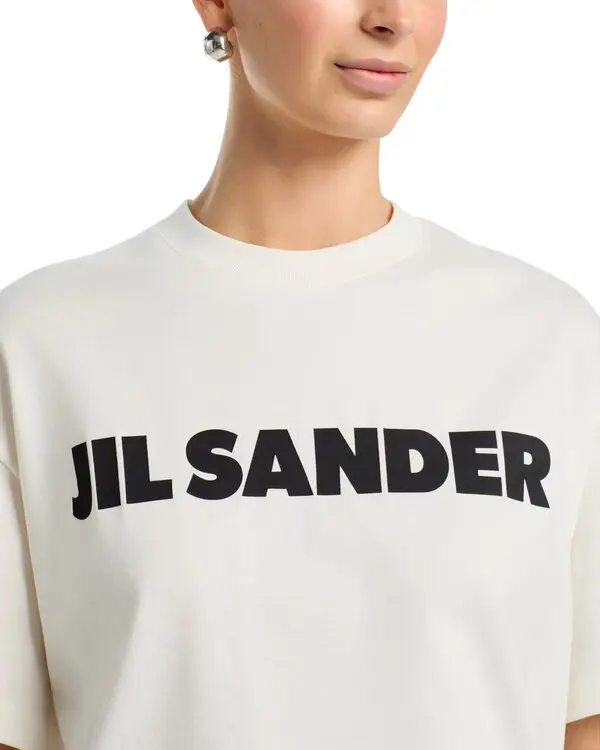 JIL SANDER Oversized Logo Tee