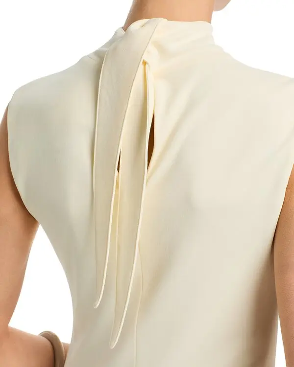 JIL SANDER Double Layer Midi Dress - Chalk