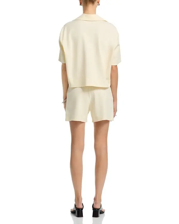 JIL SANDER Crepe Shorts