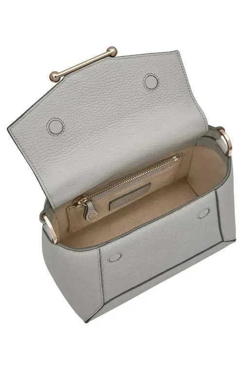 Strathberry Mosaic Leather Top Handle Bag