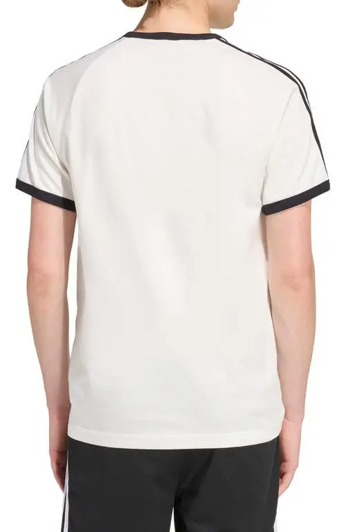 Adidas 3-stripes Cotton T-shirt - Cloud White