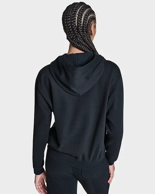 CONVERSE Chuck Taylor Patch French Terry Pullover Hoodie - Converse Black