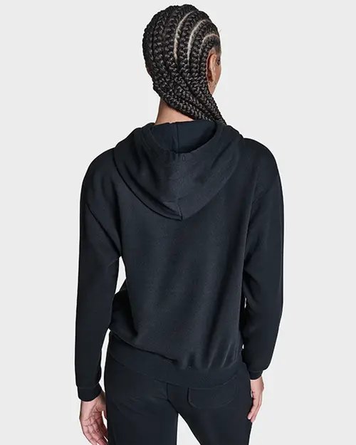 CONVERSE Chuck Taylor Patch French Terry Pullover Hoodie - Converse Black
