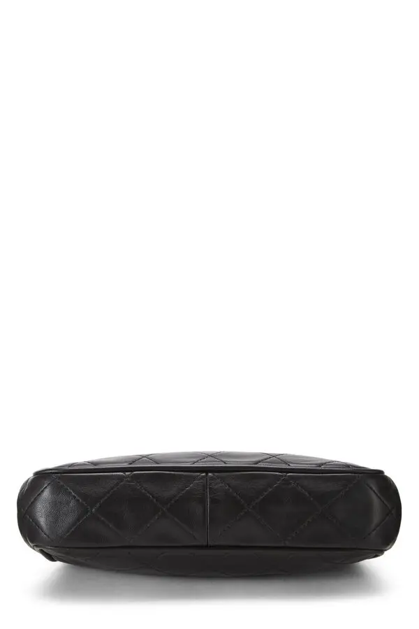 Chanel Lambskin Kiss Lock Clutch