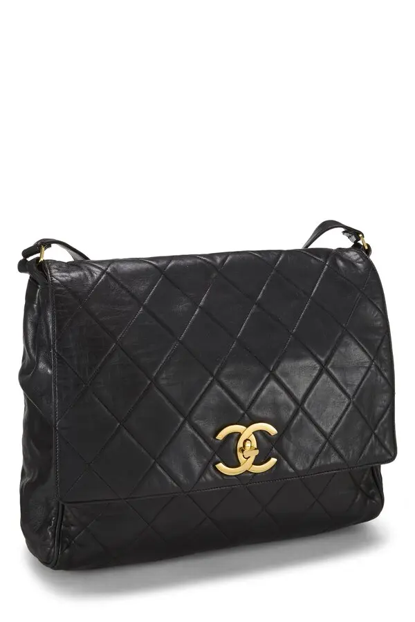 Chanel Quilted Lambskin Messenger Bag