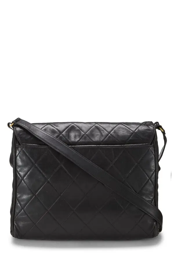 Chanel Quilted Lambskin Messenger Bag