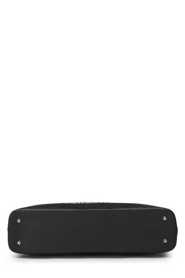 Burberry House Check Jacquard Zip Tote