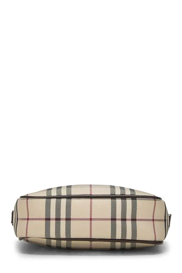 Burberry House Check Vertical Camera Bag - Beige