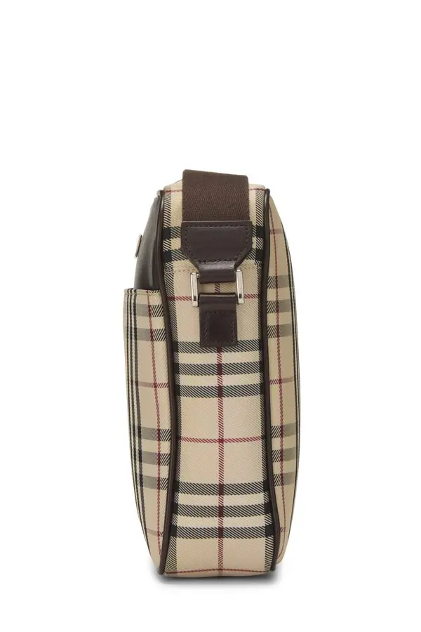 Burberry House Check Vertical Camera Bag