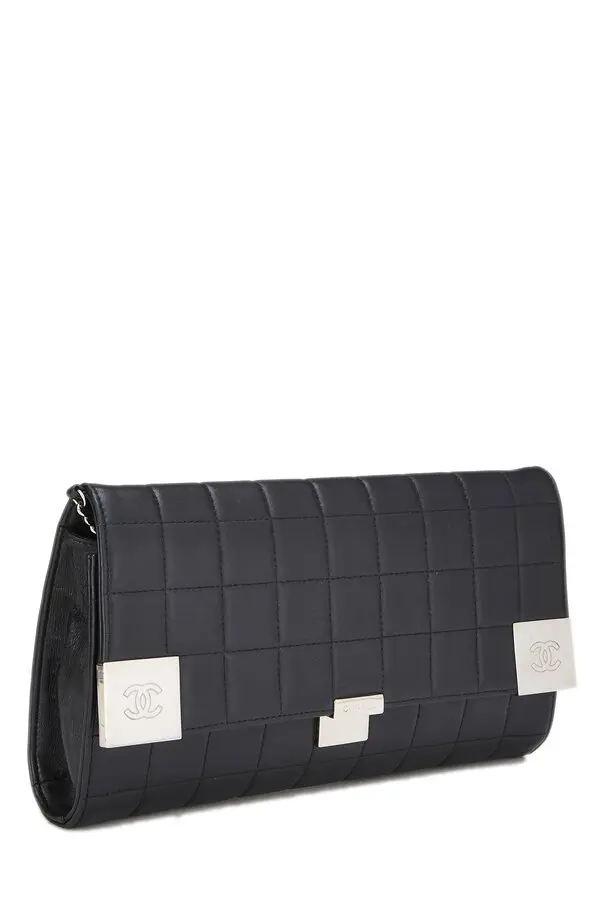 Chanel Lambskin Chocolate Bar Clutch