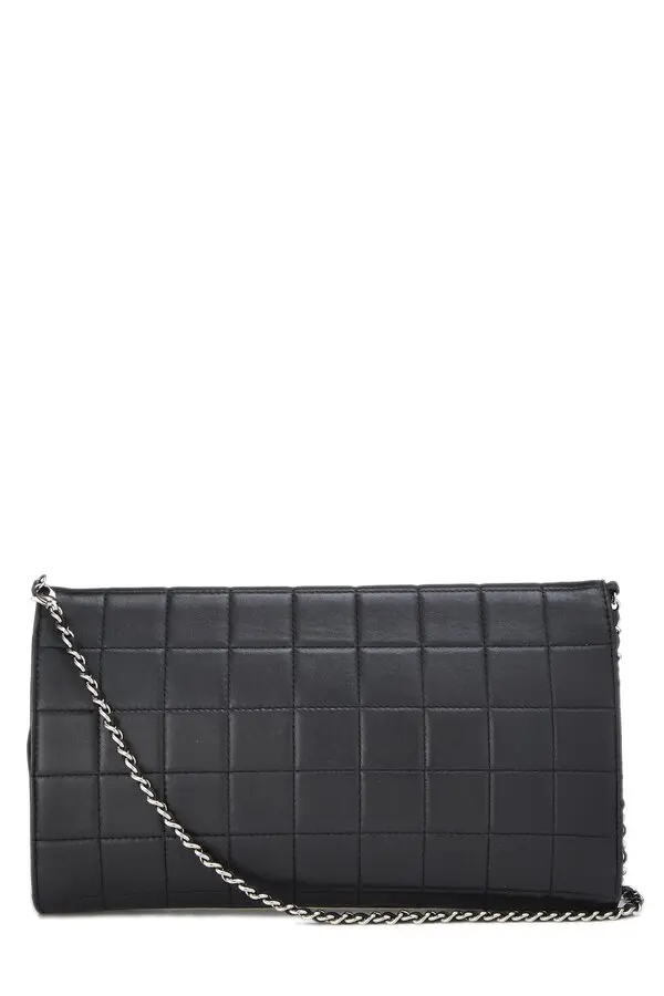 Chanel Lambskin Chocolate Bar Clutch