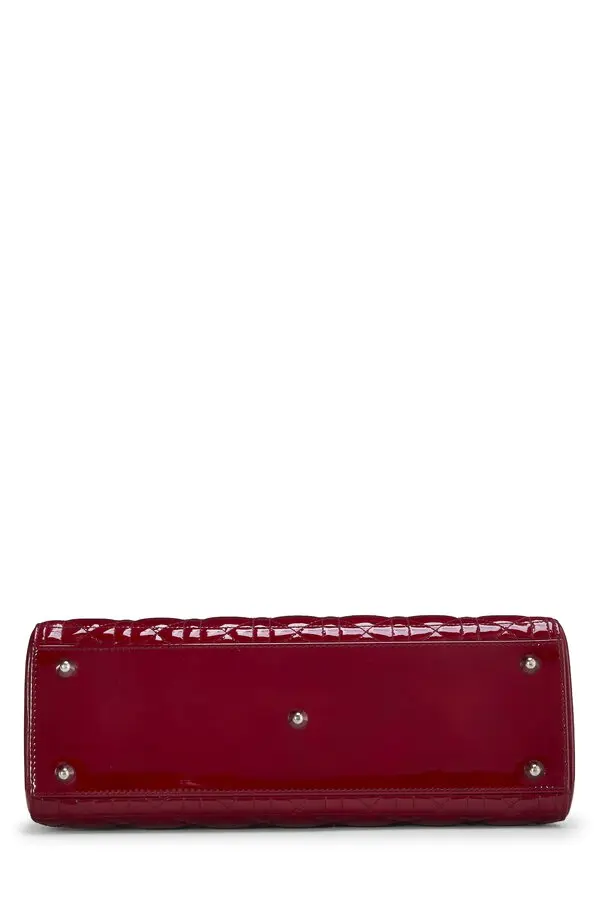 Dior Cannage Quilted Lady - Red