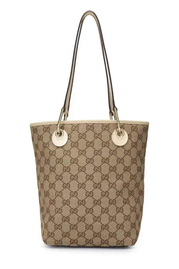 Gucci Original Gg Eclipse Bucket Bag - Beige