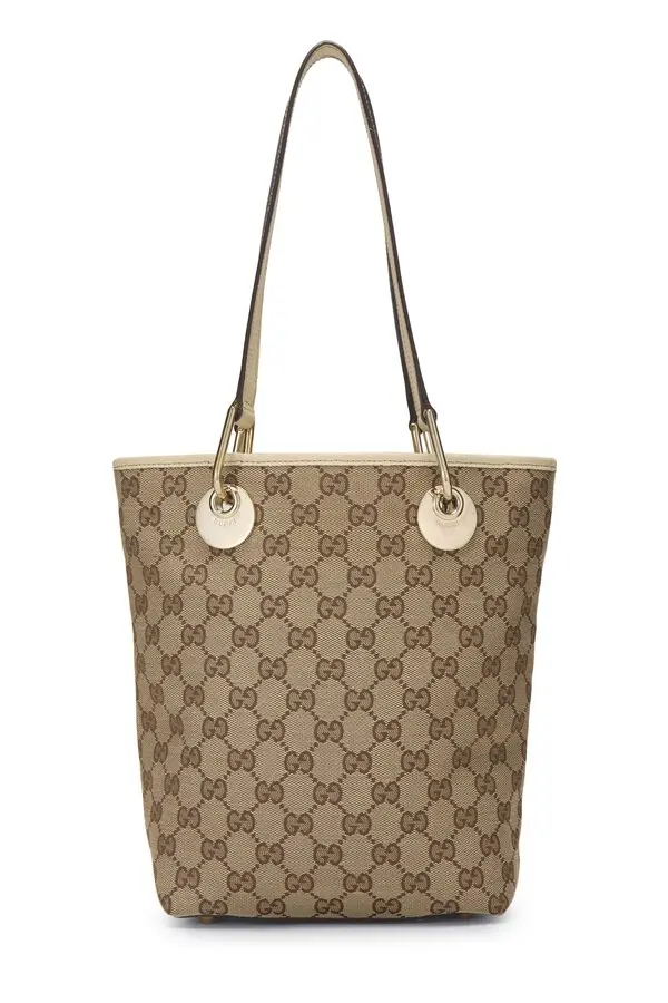 Gucci Original Gg Eclipse Bucket Bag - Beige