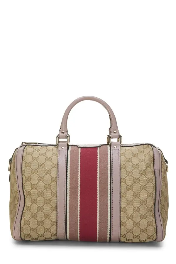 Gucci Original Gg Canvas Boston Handbag - Beige