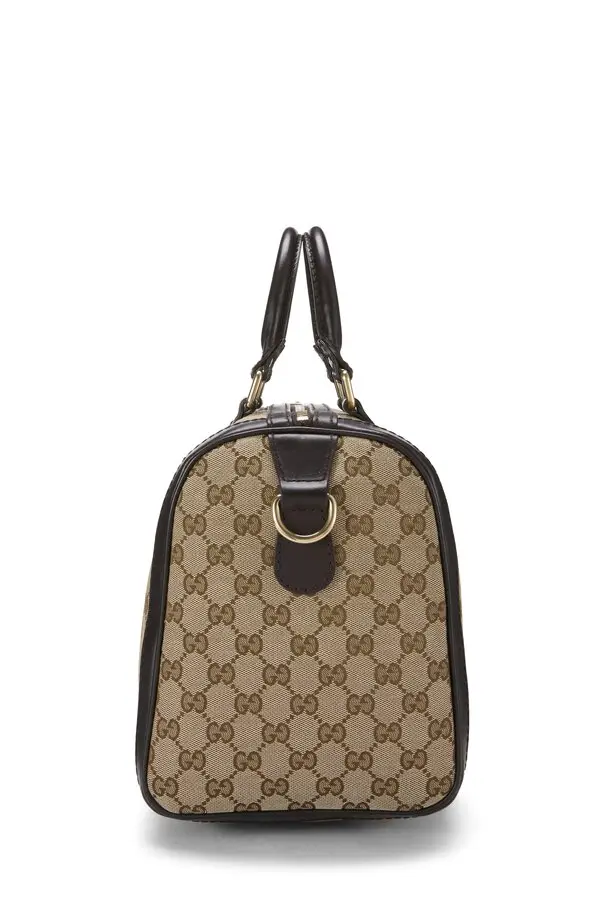 Gucci Original Gg Boston Handbag - Brown