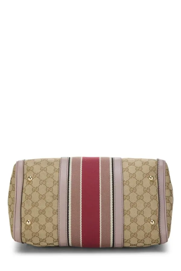 Gucci Original Gg Canvas Boston Handbag - Pink