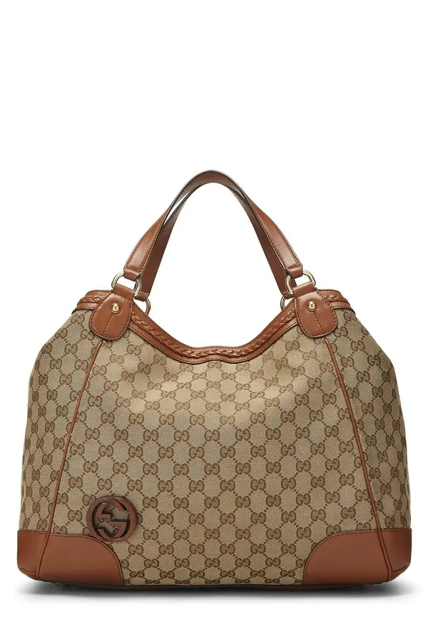 Gucci Original Gg Brick Lane Tote - Beige