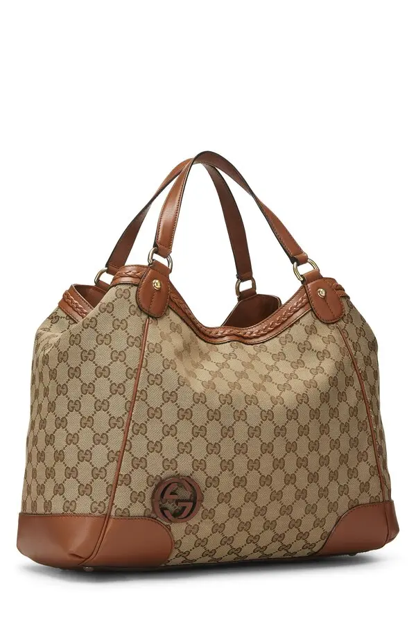 Gucci Original Gg Brick Lane Tote - Beige