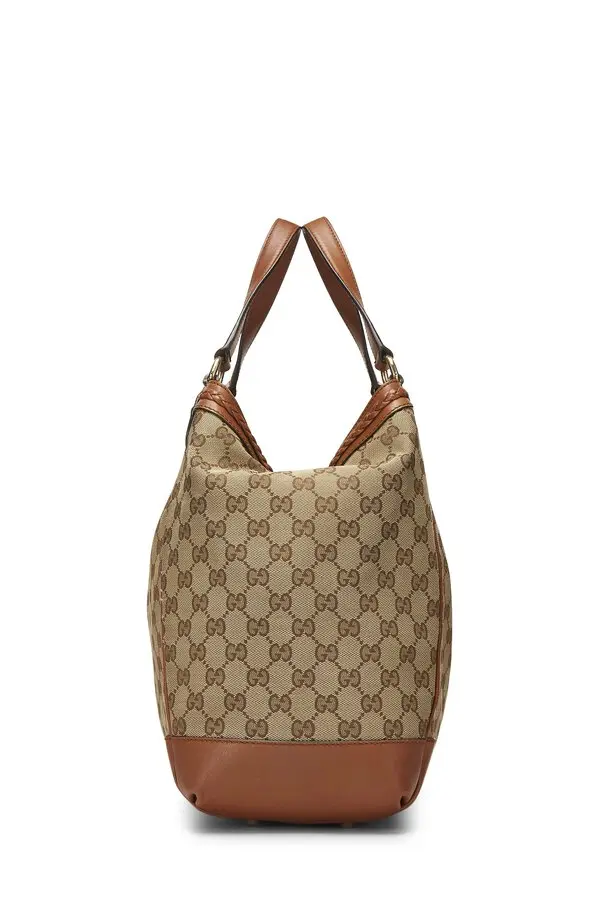 Gucci Original Gg Brick Lane Tote - Beige