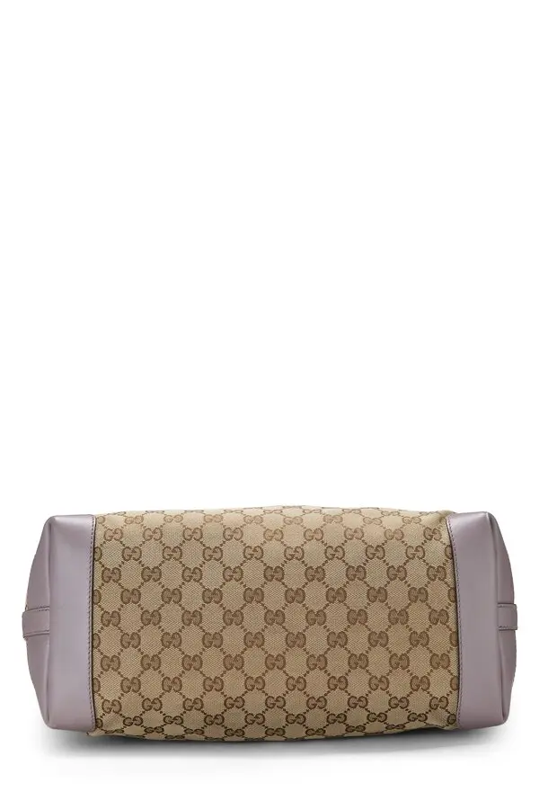 Gucci Gg Canvas Craft Tote - Beige