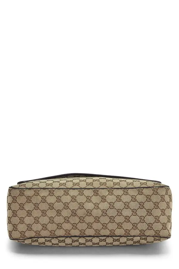 Gucci Original Gg Canvas Web Flap Messenger