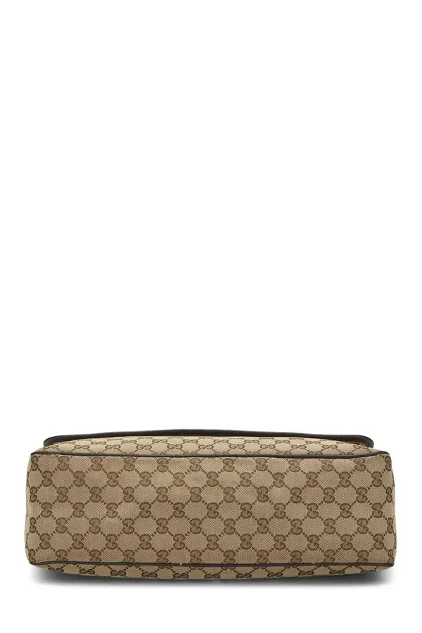 Gucci Original Gg Canvas Web Flap Messenger