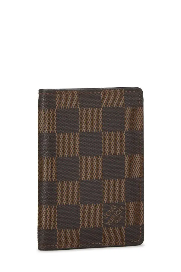 LOUIS VUITTON Damier Ebene Pocket Organizer