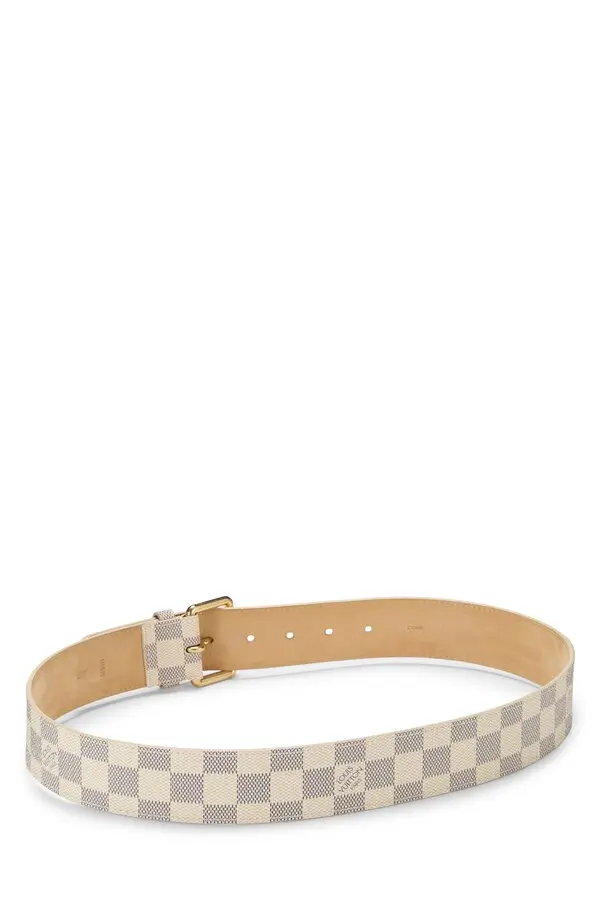 LOUIS VUITTON Damier Azur Belt