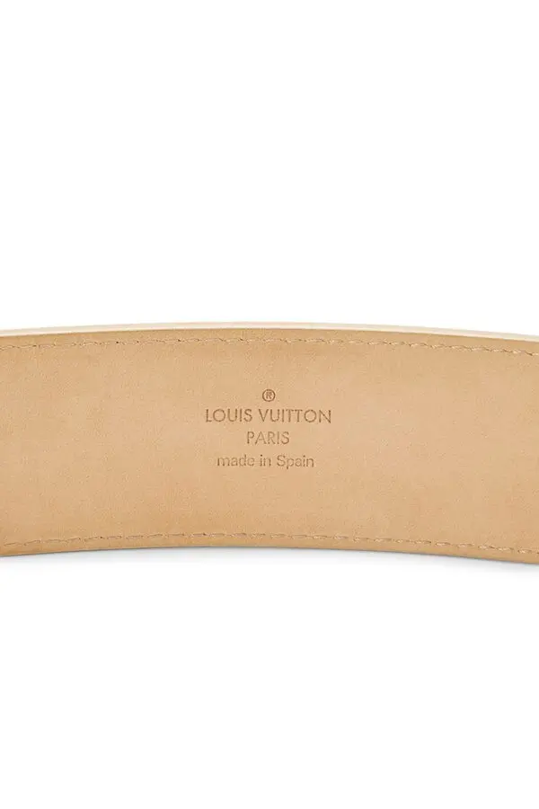 LOUIS VUITTON Damier Azur Belt