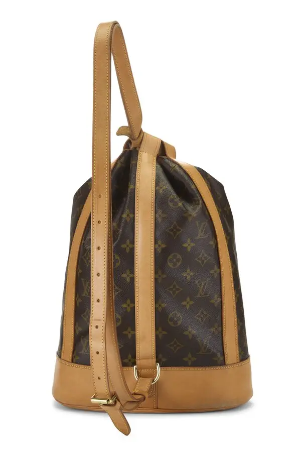 LOUIS VUITTON Monogram Randonnee Backpack