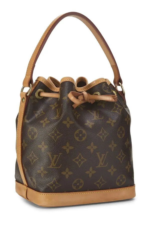 LOUIS VUITTON Monogram Noé Bucket Bag - Brown