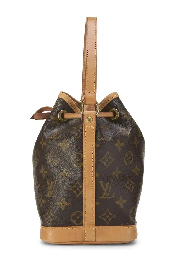 LOUIS VUITTON Monogram Noé Bucket Bag - Brown