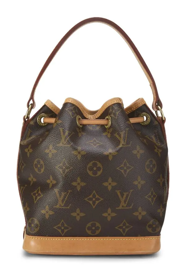 LOUIS VUITTON Monogram Noé Bucket Bag - Brown