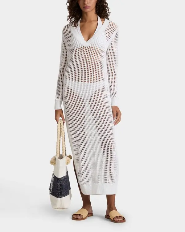 Vilebrequin Crochet T-shirt Maxi Dress