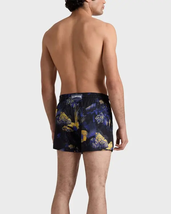 Vilebrequin Printed Stretch Swim Shorts - Black