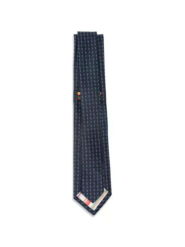 Paul Smith Logo Silk Tie