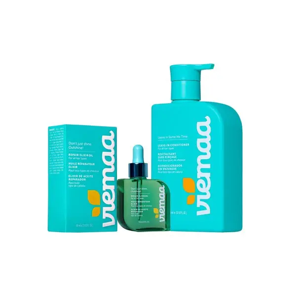 VIEMAA Dry Scalp & Hair Treatment Kit - Turquoise,aqua