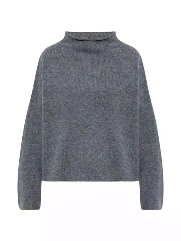 LISA YANG Sandy Roll Neck Sweater - Grey