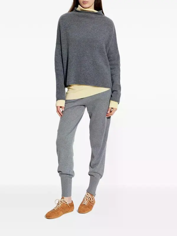 LISA YANG Sandy Roll Neck Sweater - Grey