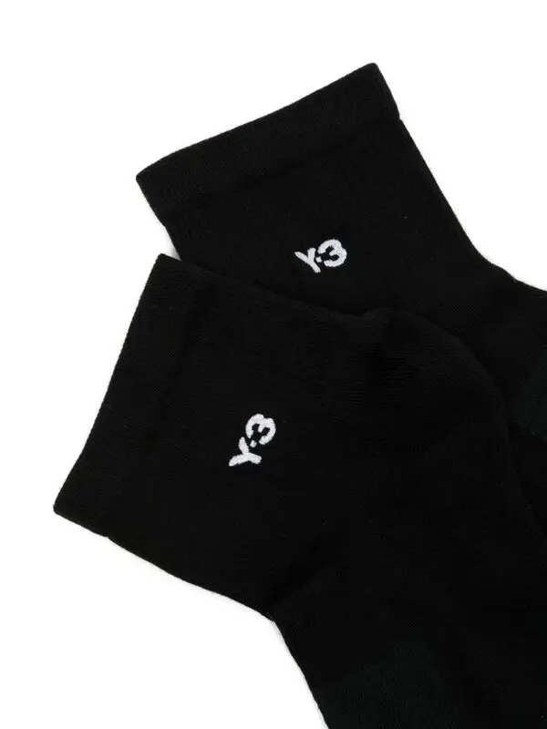 Y3 Classic Low Socks - Black