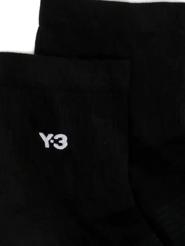 Y3 Classic Low Socks - Black