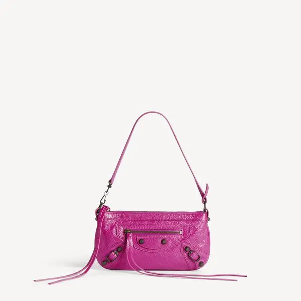 Balenciaga Le City Pouch With Strap - Pink