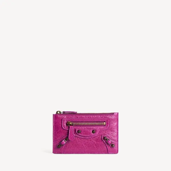 Balenciaga Le City Long Coin And Card Holder - Pink